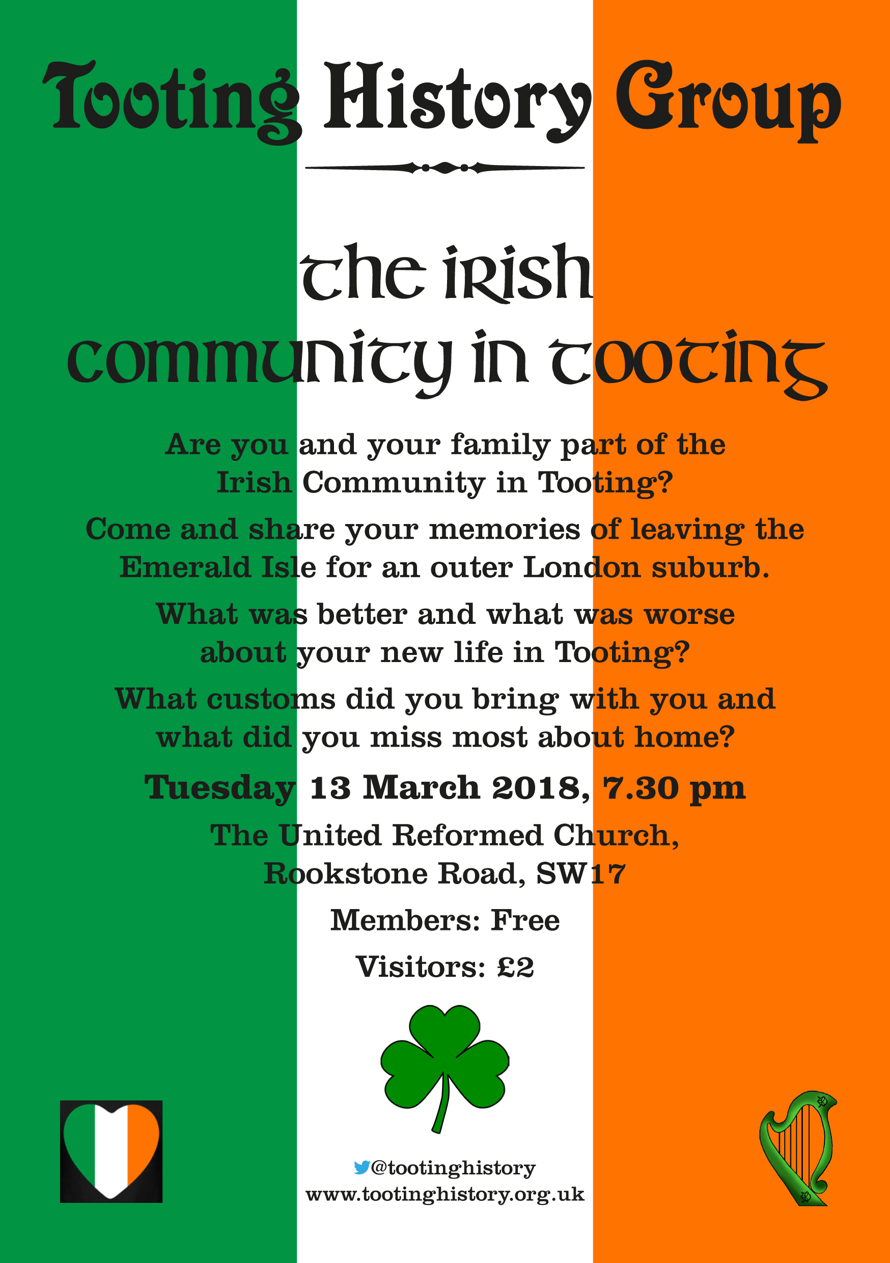 The Irish Community In Tooting-Details of Our Next Meeting « Tooting ...