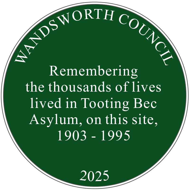 Green Plaque « Tooting History Group